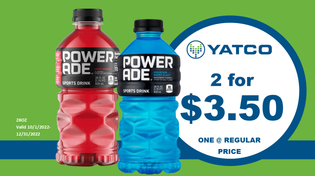 Store Promotions - Yatco Energy